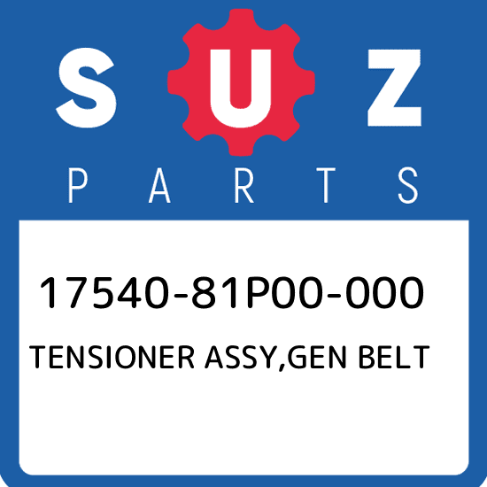 17540-81p00-000 Suzuki Tensioner ASSY Gen Belt 1754081P00000 Genuine ...