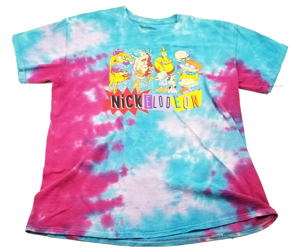 Nickelodeon Character Collage Cat Dog Rugrats Rocko G… - Gem