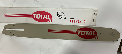 16" TOTAL II Guide Chainsaw Bar-.050 gauge, 3/8 pitch 415WL4-2 | eBay