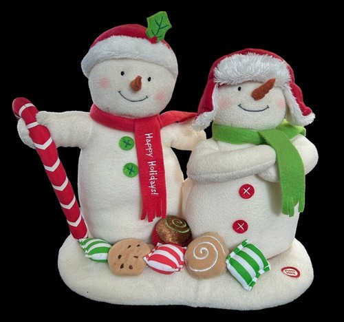 2008 Hallmark Seasons Treatings Snowmen Jingle Pals Singing Motion | eBay
