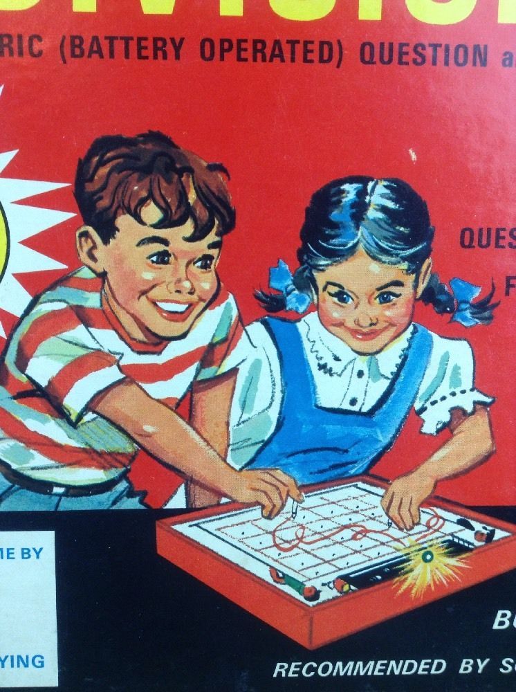 Extremely Rare Old Antique Division Math Game Jaymar Electric ...