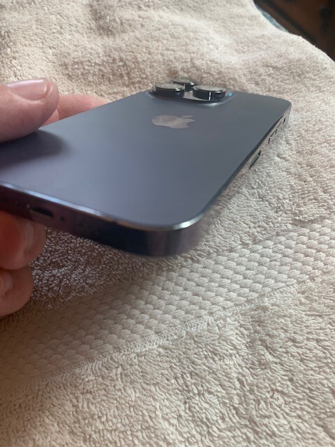 OEM Genuine Apple iPhone 14 Pro rear back glass Housing chassis purple ...