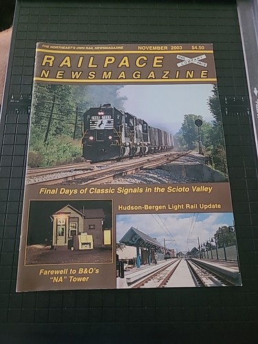 Railpace Railroad News Magazine November 2003 | eBay