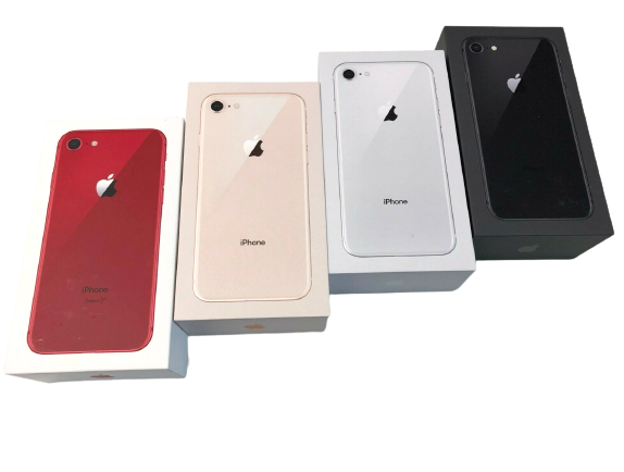 NEW Apple iPhone 8 64GB 256GB Unlocked Smartphone 1 YR Warranty in re ...