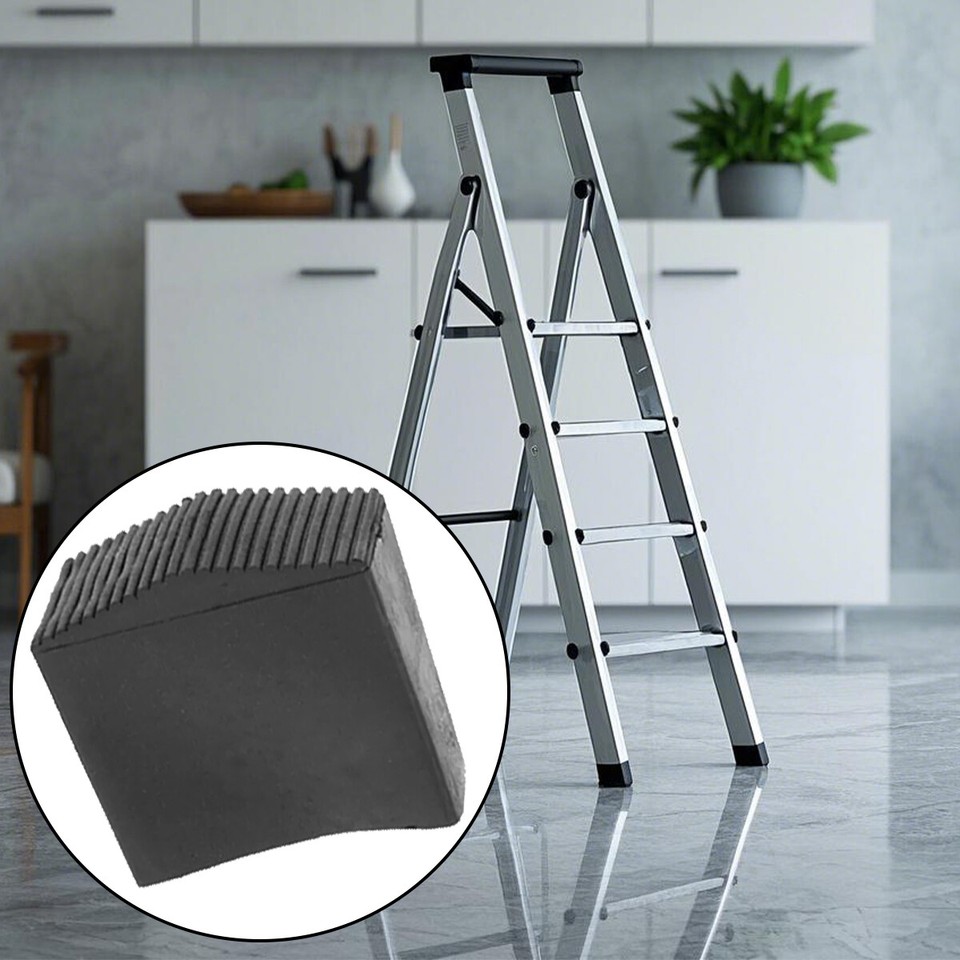 Home Folding Step Ladder Accessory Square Non-Slip Feet Pads for Extra ...