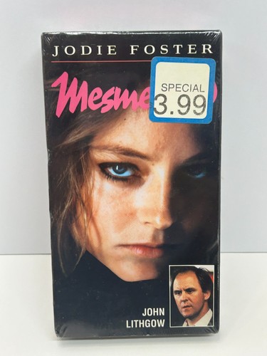 Mesmerized VHS 1992 Jodie Foster John Lithgow aka Shocked Drama Romance ...