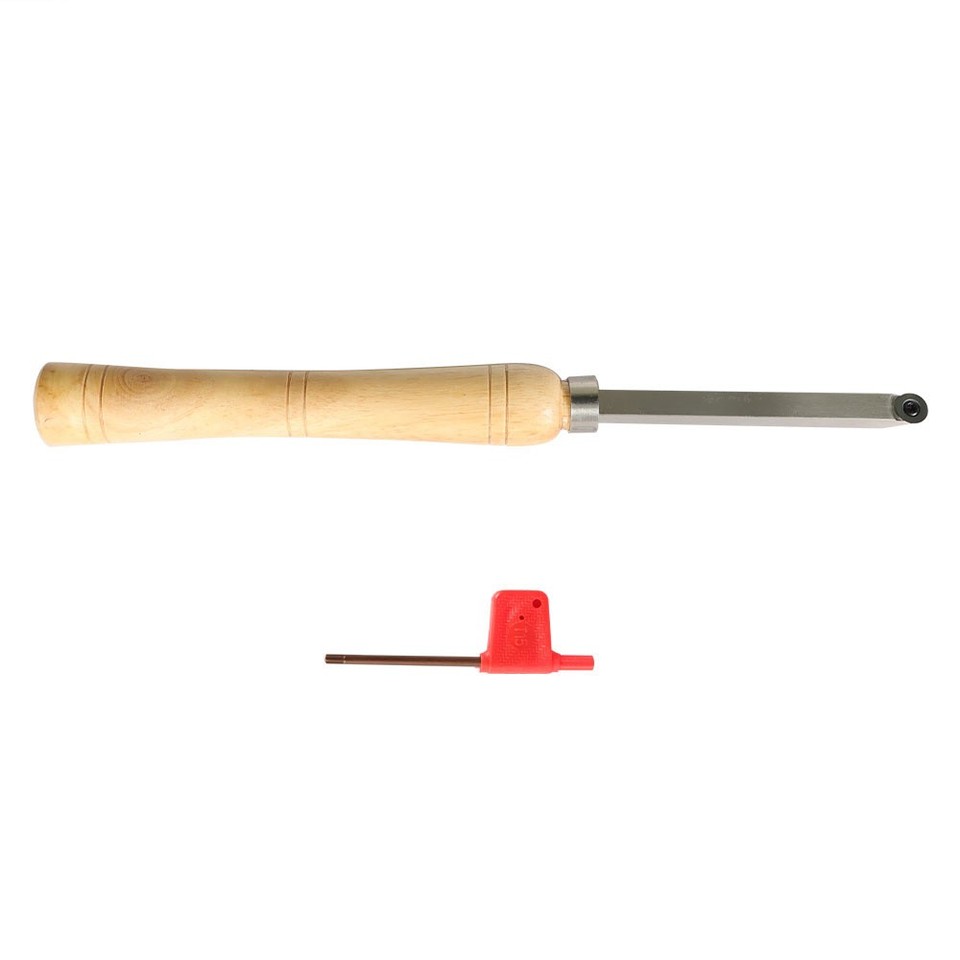 19.68 Inch Single Wood Lathe Turning Tool With Ci3 Round Carbide Insert ...