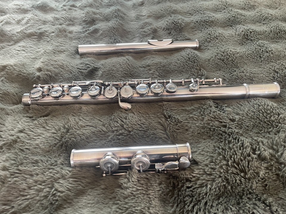 Pearl Flute PF665 Solid Silver Forza headjoint closed hole flute | eBay UK