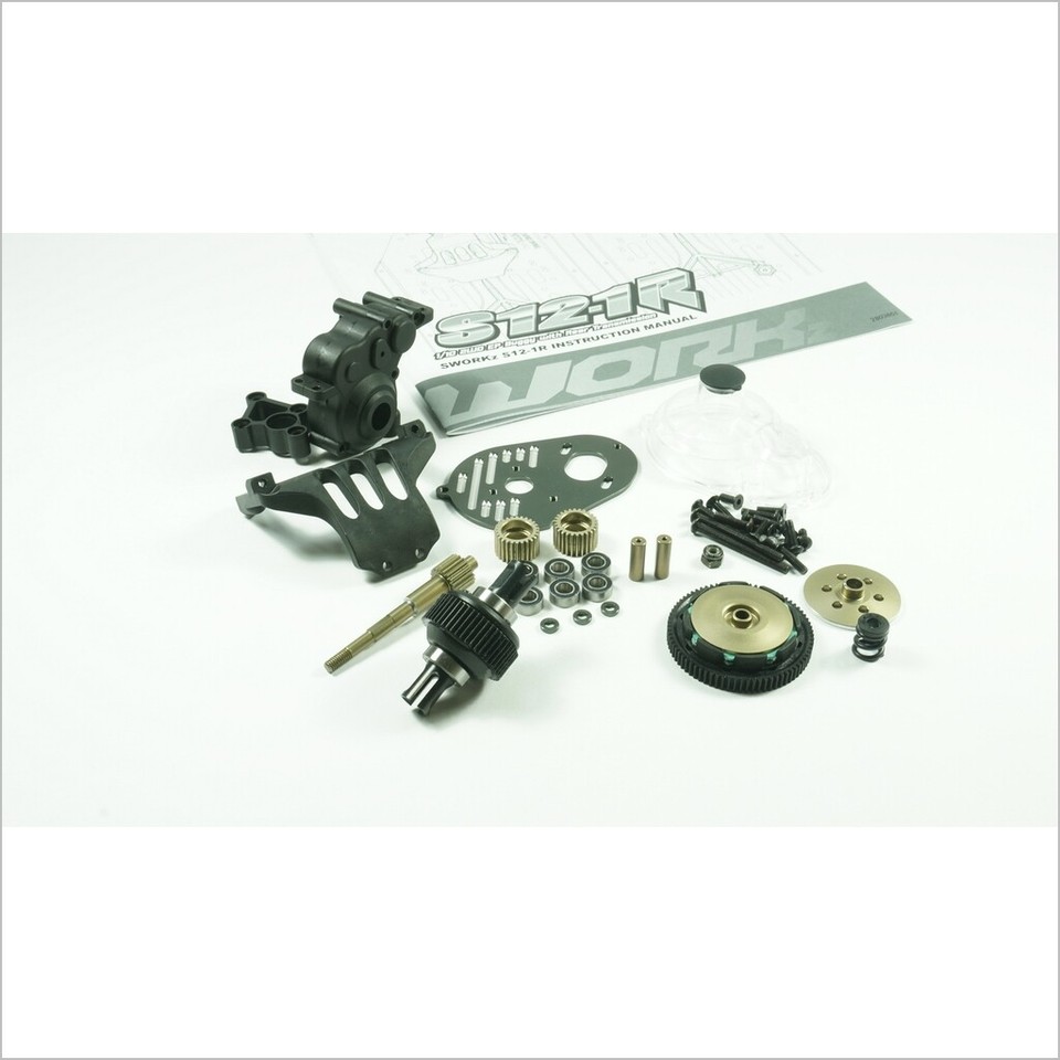 Dirt Edition Gear Box Conversion Kit #SW-210071R (RC-WillPower) Sworkz ...