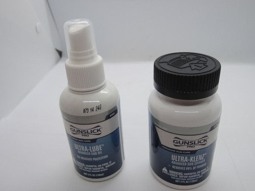 Gunslick Gun Oil and Gun Cleaner, 4 oz each Brand New Lot of 2 total | eBay