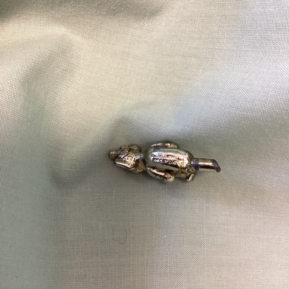 Vintage Silver Tone Charm Lucky Cornish Pixie Folklore 3 cm tall | eBay UK