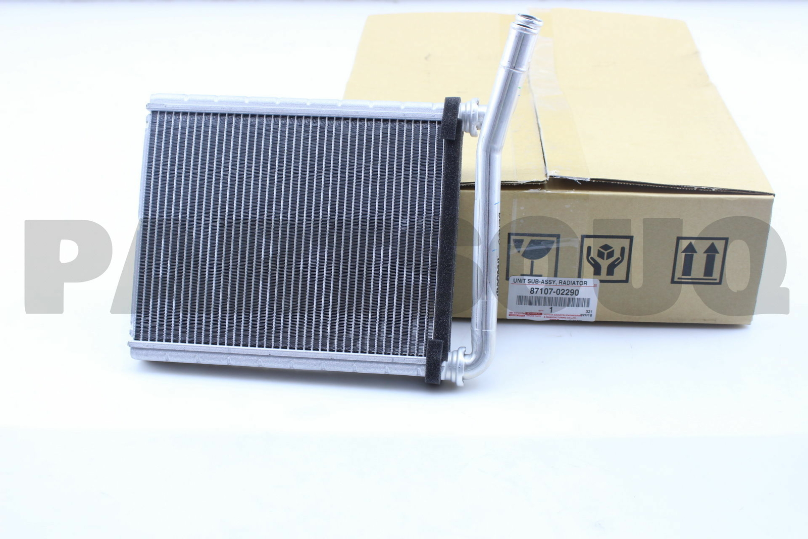 8710702290 Genuine Toyota UNIT SUB-ASSY, HEATER RADIATOR 87107-02290 ...
