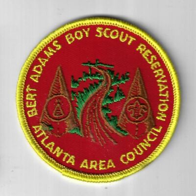 Bert Adams Scout Reservation Atlanta Area Council YEL Bdr. [CA-276] | eBay