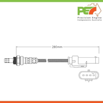New * OEM * Pre-Cat. Oxygen Sensor For Holden Commodore ZB 2.0L Turbo ...