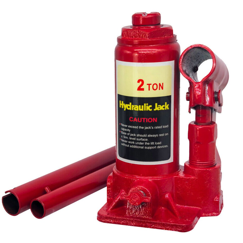 2 Ton Bottle Jack Car Auto Hydraulic Lifting Tool Carrying Case Jack ...