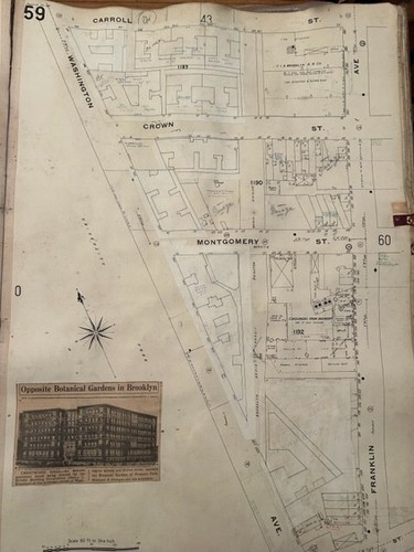 1913 BROOKLYN NY EBBETS FIELD, CARROLL-SULLIVAN & WASHINGTON-BEDFORD ...