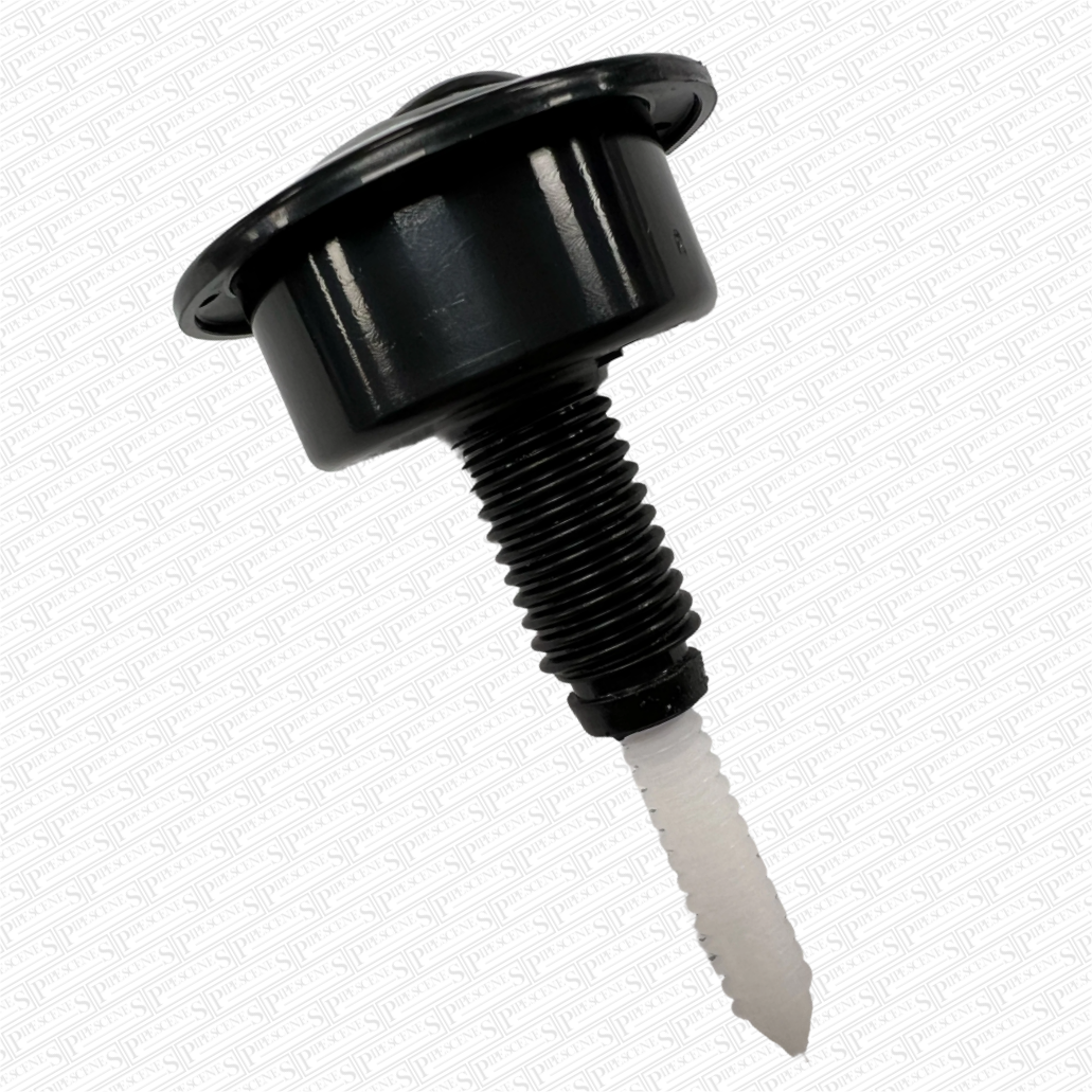 Siamp Optima 49 Black Toilet Push Button Dual Flush Fits Some Twyford ...