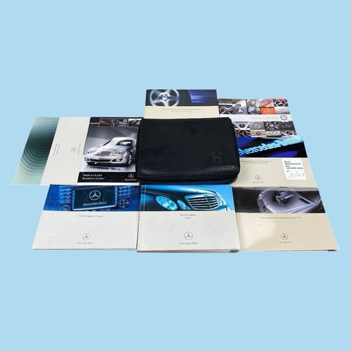 Owners Manual Books Set 2008 Mercedes W211 E350 E550 E63 | eBay