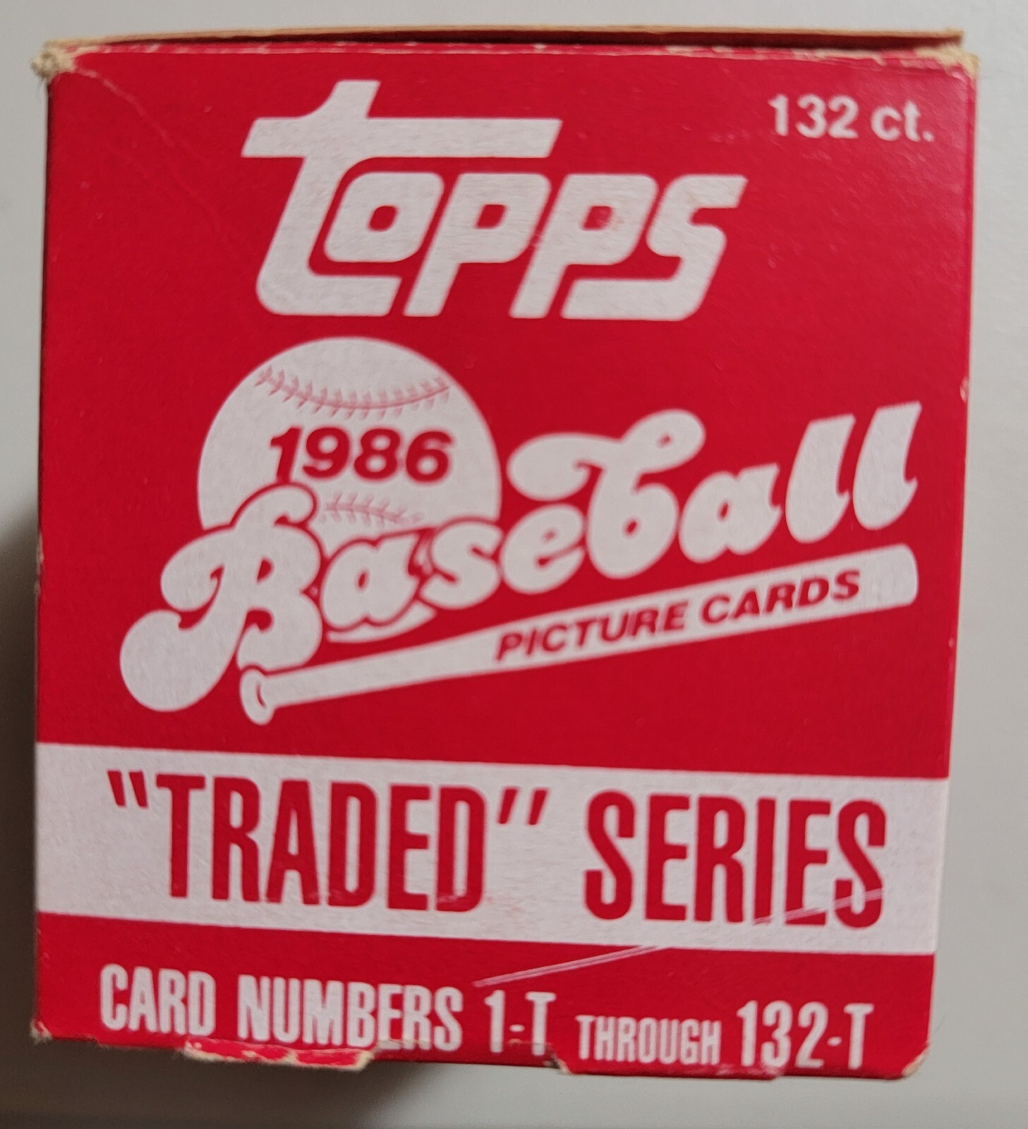 1986 Topps Traded Series FACTORY Baseball Card Set Complete 1-132 BONDS ...