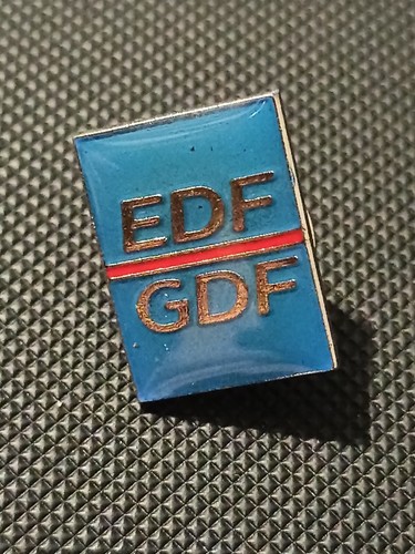 PINS PIN'S PIN EDF GDF ENERGIE ÉLECTRICITE GAZ PUB RARE COLLECTOR ...