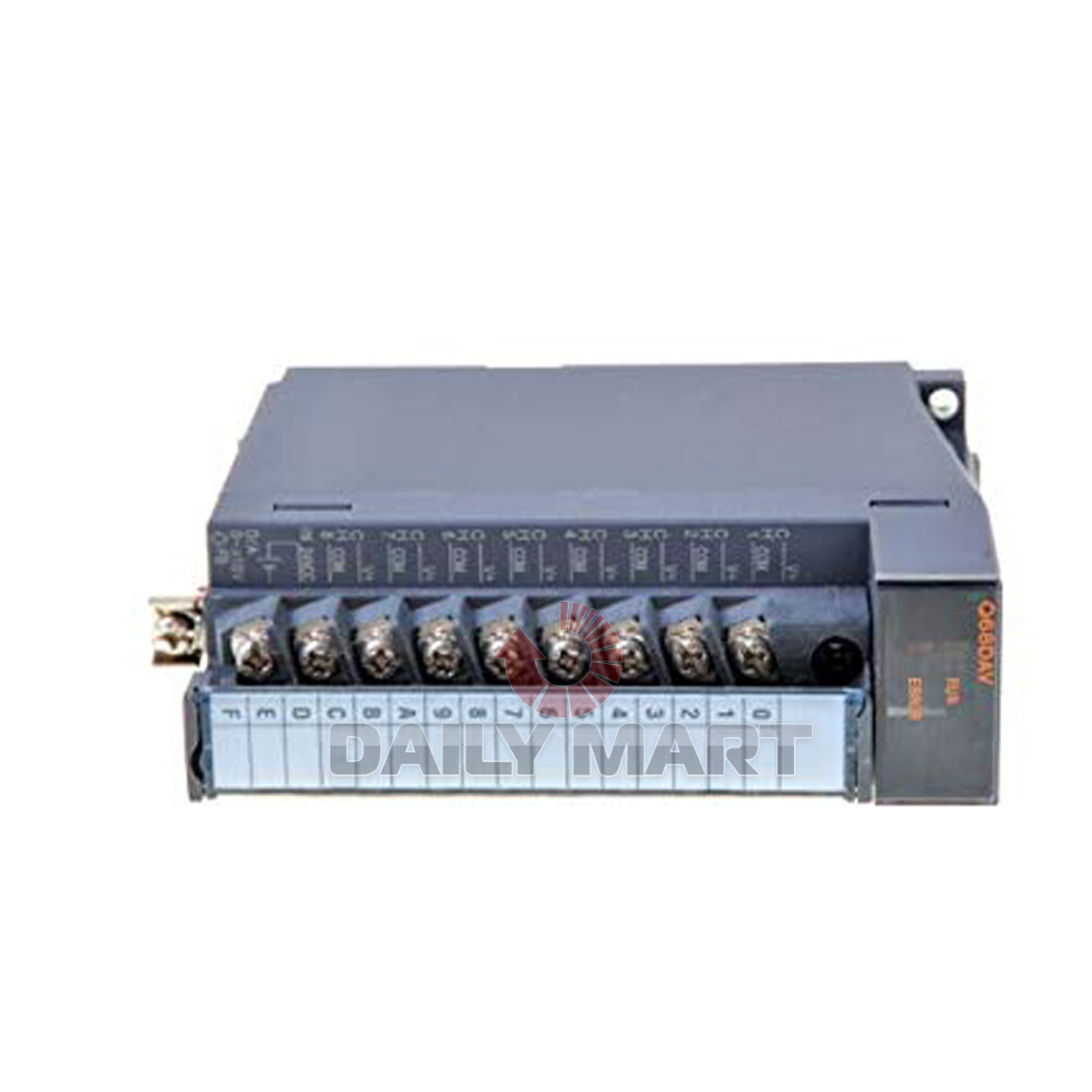 New In Box MITSUBISHI Q68DAV 8-CH Digital-Analog Converter Output ...