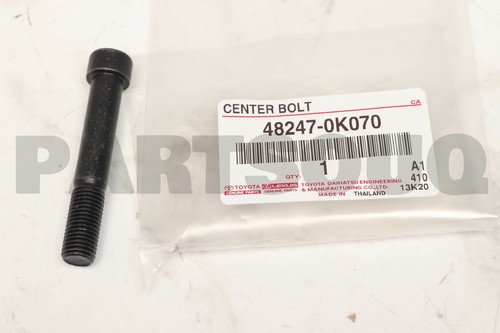 482470K070 Genuine Toyota BOLT, REAR SPRING, CENTER 48247-0K070 | eBay