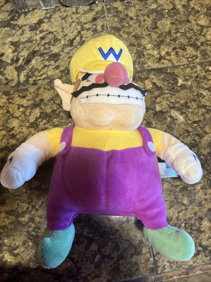 Super Mario Bros. series plush WARIO 9" stuffed toy doll | eBay