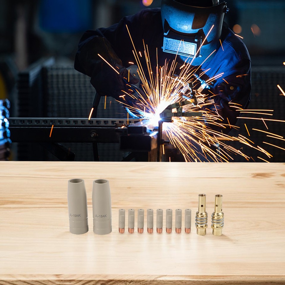 Coating Protection Nozzle Set 12PCS for Efficient Welding Slag Removal ...