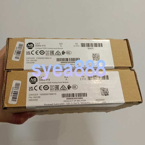 New Factory Sealed AB 5069-IF8 Compact 5000 Analog Input Module 5069IF8 ...