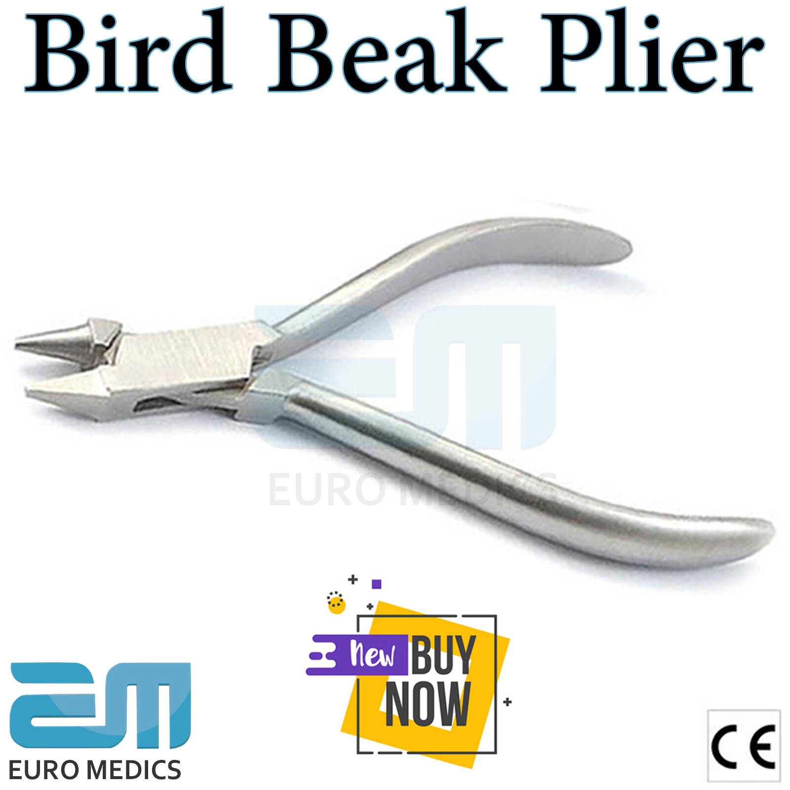 Dental Tooth Extraction Forceps Bird Beak Plier Iris Scissor Needle ...
