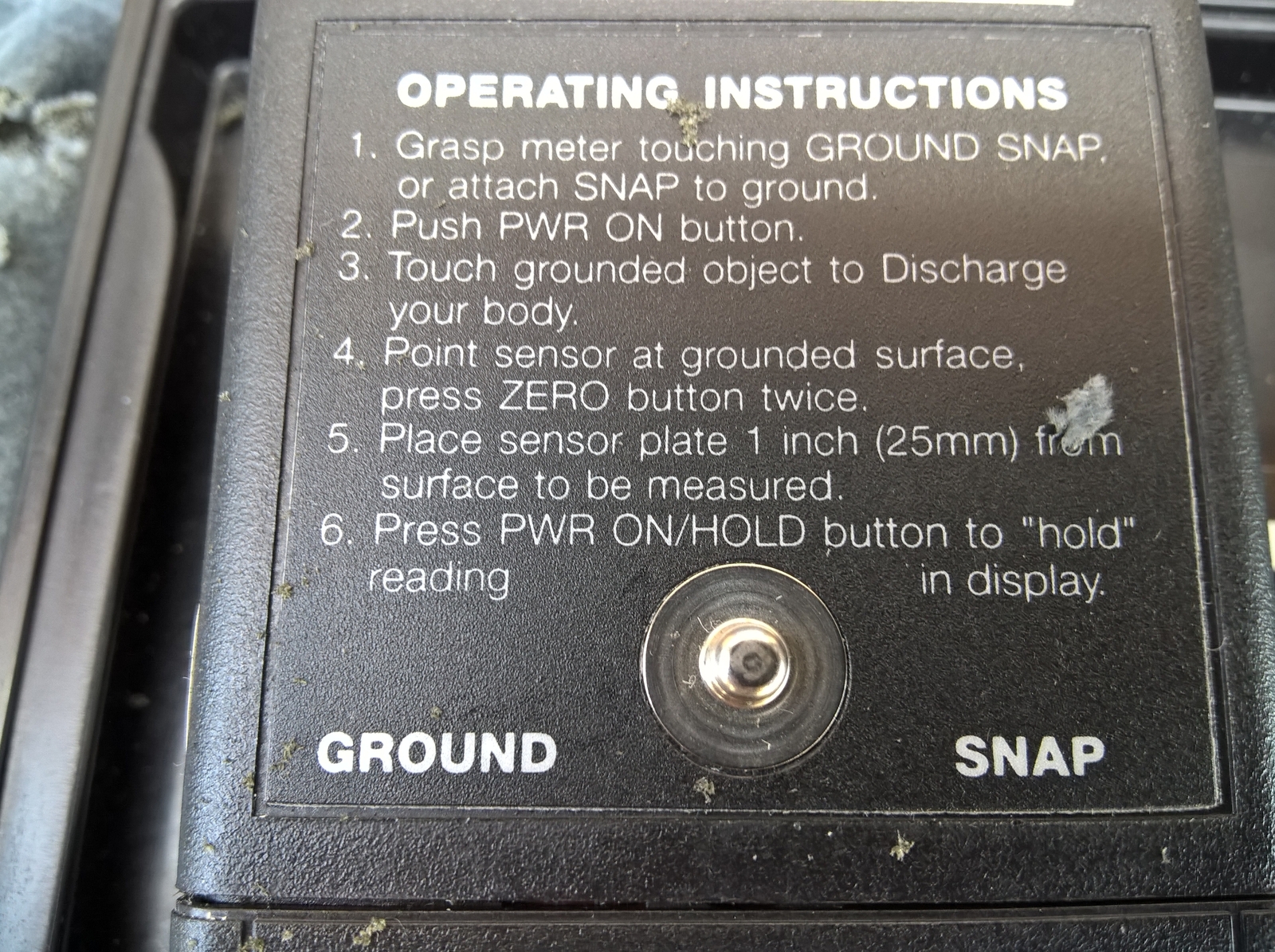 Prostat ESD Kit w/PCS-715A Static Locator,PMT-872, PSI-870 PMM-810 ...
