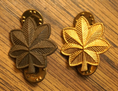 US Army Colonel Oak Leaf Insignia Pins Lot of 2 | eBay
