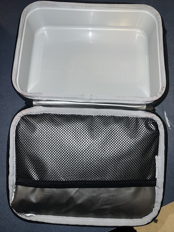 NIKE BLACK Youth/Adult Hard Shell Lunch Box BPA-Free Insulated Tote Bag ...