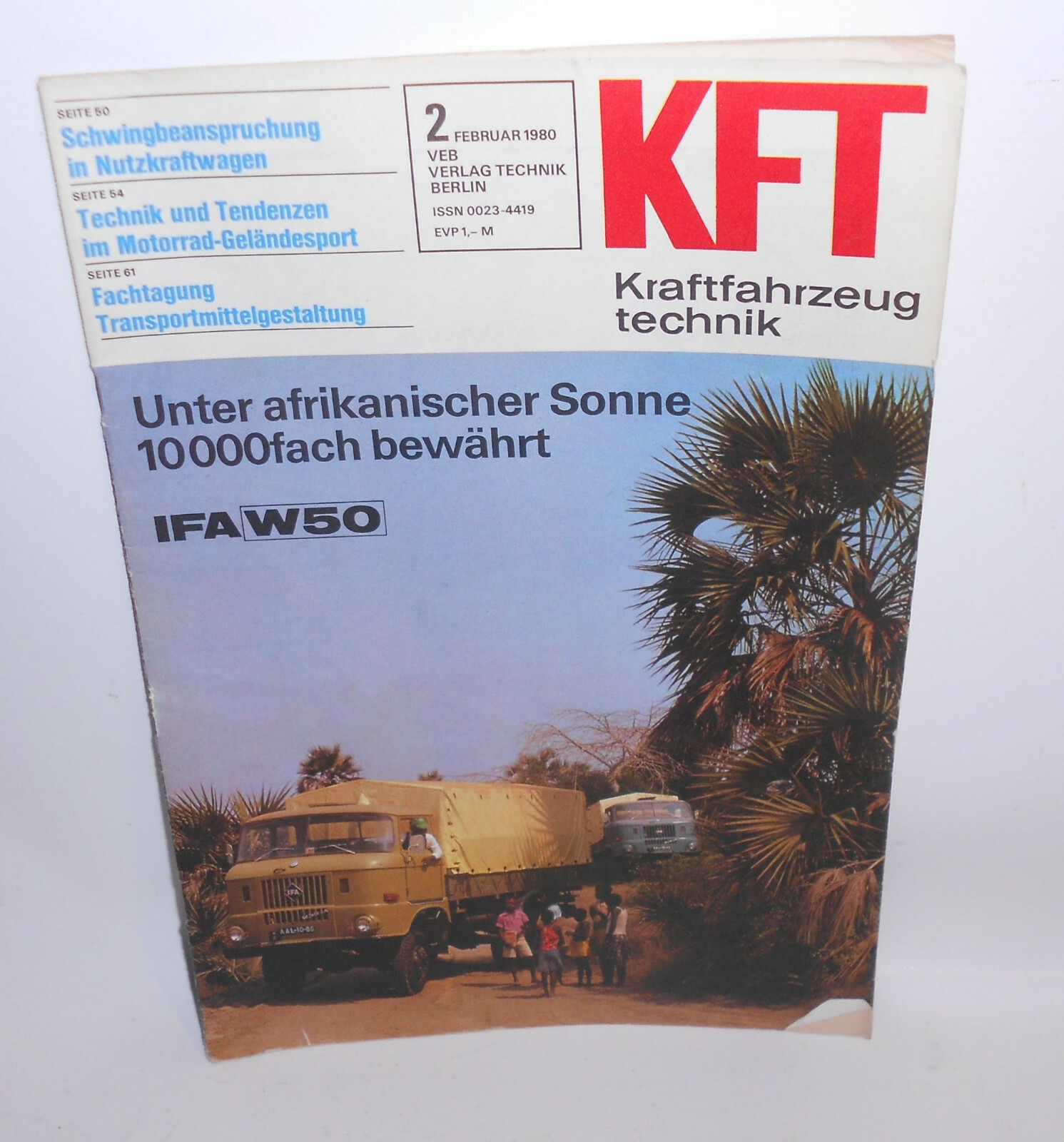 Kft Kraftfahrzeugtechnik Magazine 2 February 1980 Ifa W50 VW Jetta | eBay