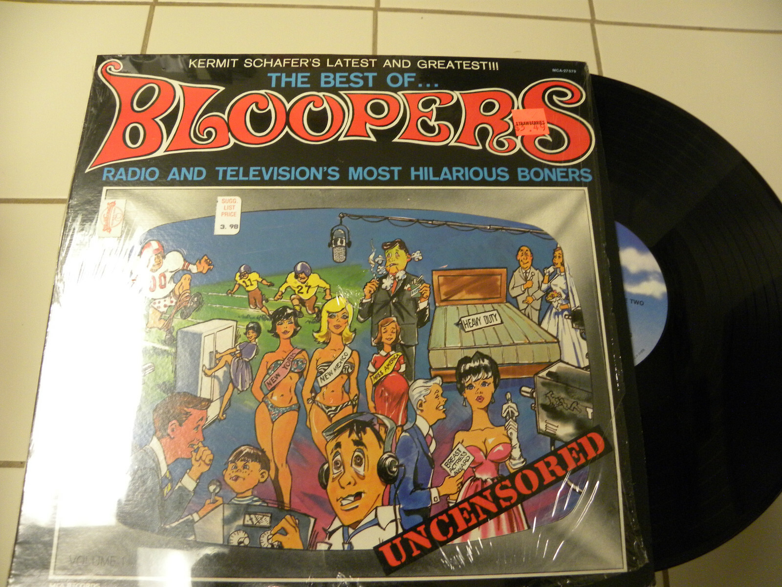 The Best Of Bloopers, Uncensored, Near mint LP with Shrink Wrap | eBay