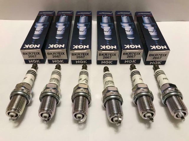 NGK 2667 Spark Plug-Iridium BKR7EIX - Pack of 6 | eBay