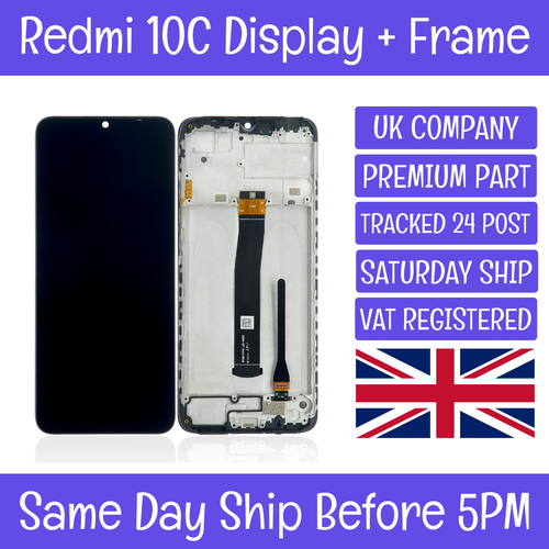 Xiaomi Redmi 10C Replacement LCD Screen Touch Display Digitizer ...