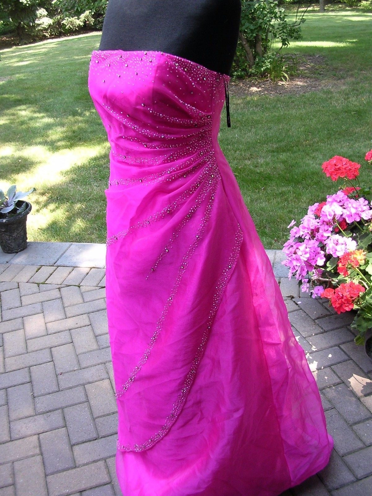 WOMENS PROM QUEEN PRINCESS PINK FORMAL DRESS PERFECT … - Gem