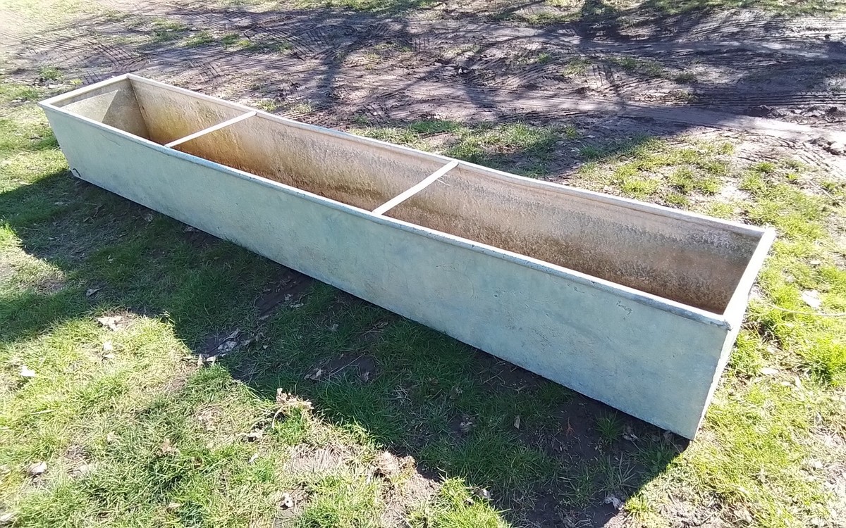 10 Foot Galvanized Water Trough Big Kahuna 8' — Stock Tank Pool