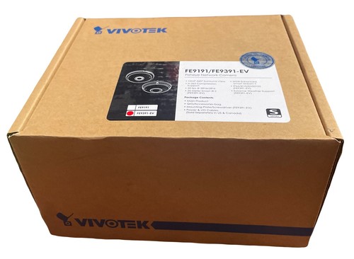 Vivotek S Series FE9391-EV 12MP 360° Panomorph Outdoor Network Fisheye ...