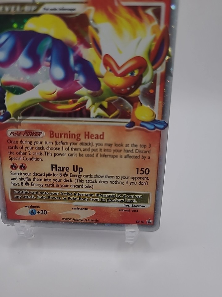 Infernape LV.X DP10 Diamond and Pearl Promo Holo - 2007 Pokémon | eBay