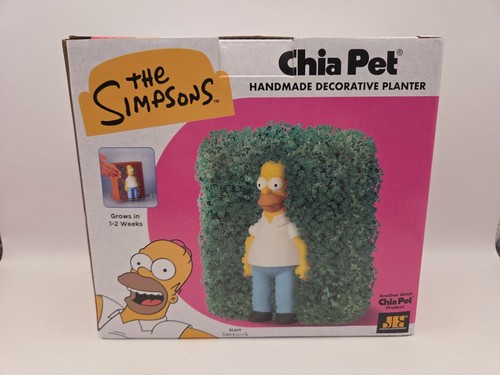 Homer Simpson Chia Pet • New Factory Sealed • 2024 • The Simpsons Hedge ...
