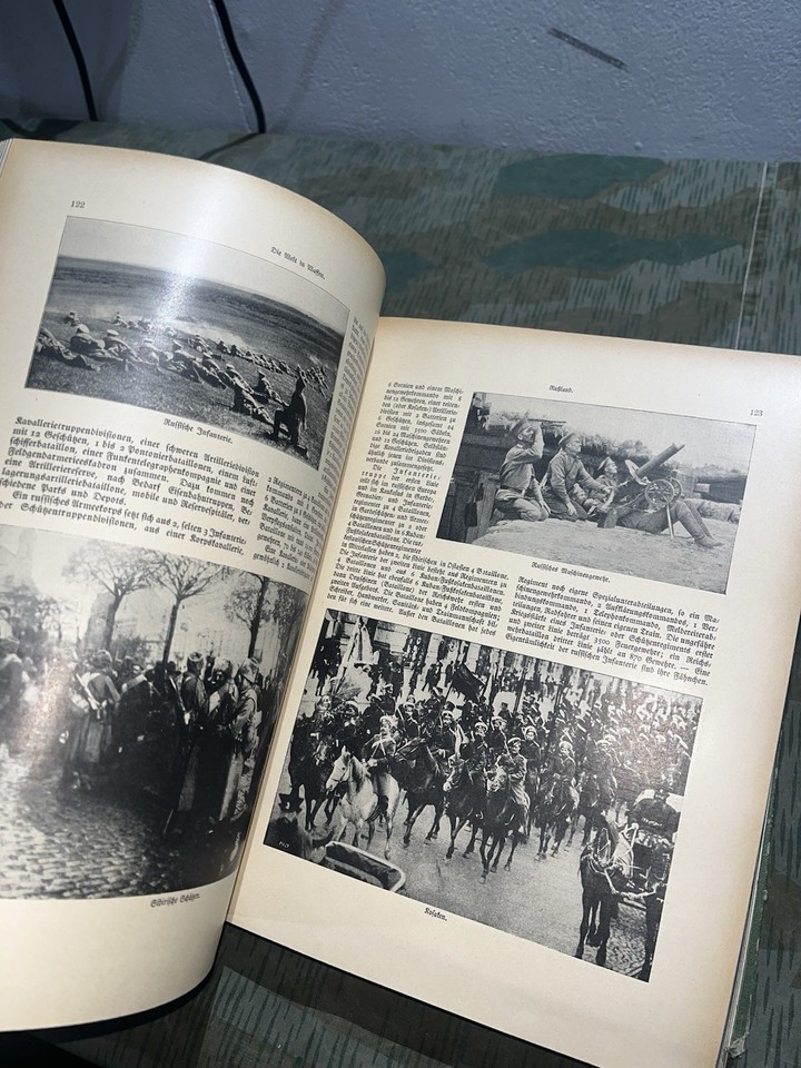 WW2 German Era Original Die Geschichte Des Weltkriegs Book #1 on German ...