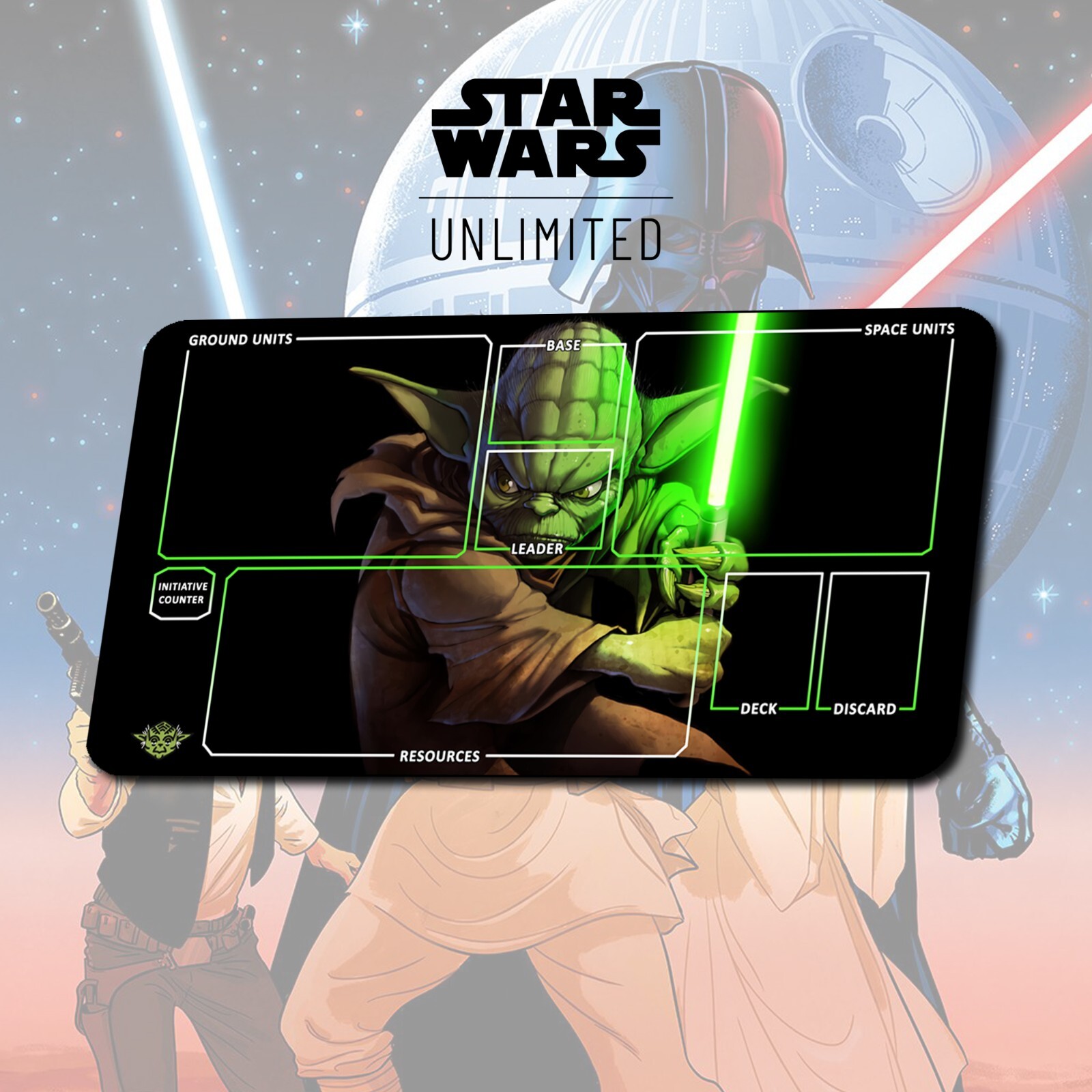 Playmat Yoda TCG Starwars : Unlimited | eBay