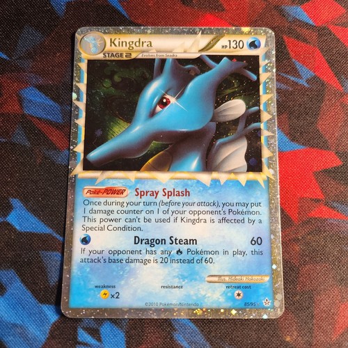 Pokemon Card - Kingdra (Prime) Unleashed 85/95 Ultra Rare Holo LP | eBay