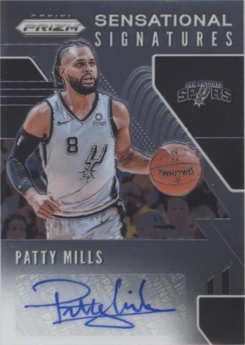 2019-20 Panini Prizm - Sensational Signatures Patrick Mills #SS-PML (AU ...