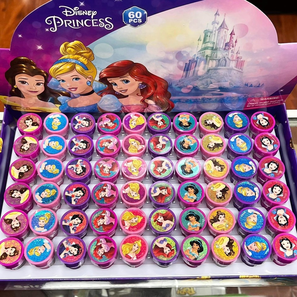 20ct Disney Princess Stamps Stampers selft-ink toy Party Favors Party ...