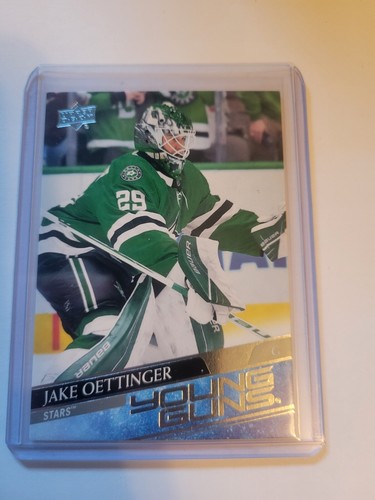 2020-21 Upper Deck Young Guns Rookie Jake Oettinger RC | eBay