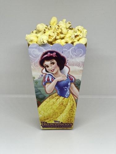 10 ct. Pack - Snow White Popcorn Boxes / Paq. con 10 Cajas de Blanca ...