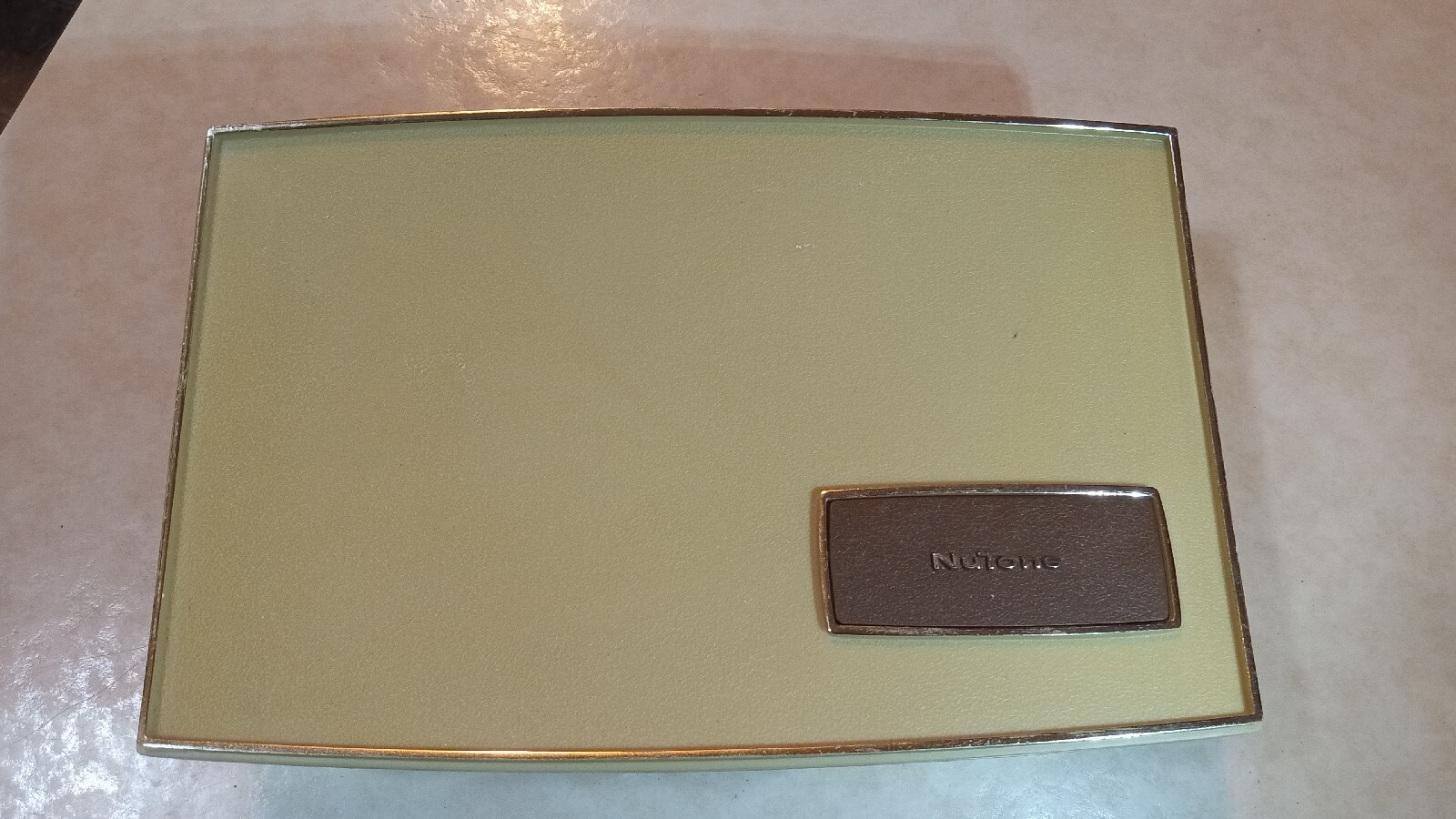 Vintage NuTone LA-12 Contour Door Chime 2-Note Doorbell MCM Mid Century ...